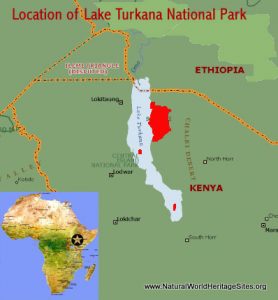 Lake-Turkana-National-Parks-Location-Map – Natural World Heritage Sites