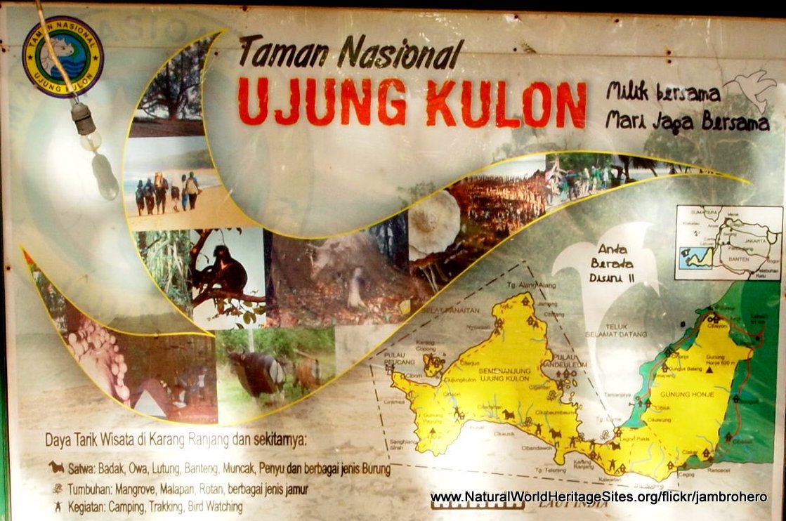 Ujung Kulon National Park - Natural World Heritage Sites
