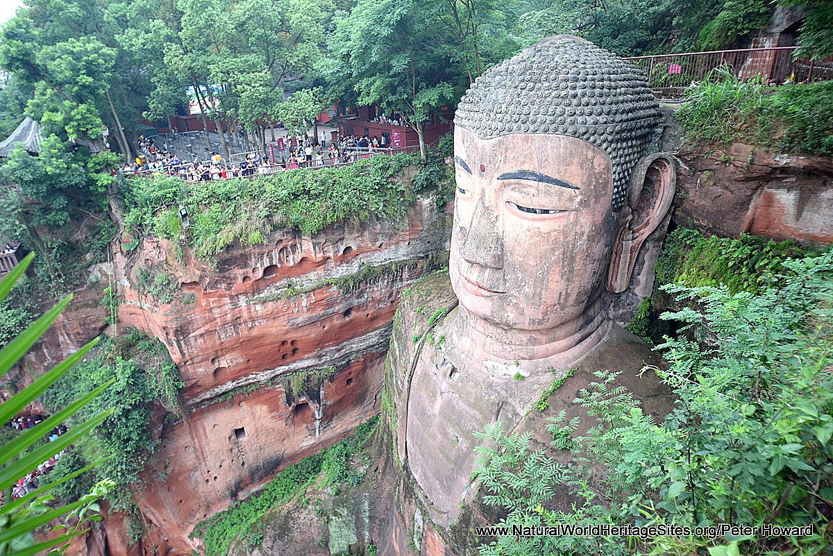 Mount Emei Giant Buddha Mount Emei One Of Four Chinese Buddhist